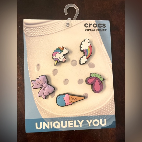 CROCS | Shoes | Crocs Jibbitz Young Girl Cartoon 5pack Charms | Poshmark